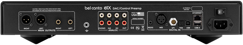 DAC Streamer Préampli E1X DAC - Audio Focus Importateur Officiel